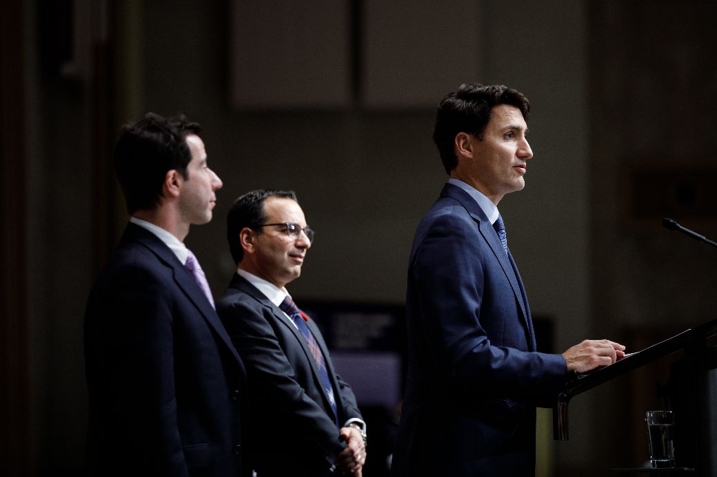 Prime Minister Justin Trudeau meets with survivors and descendants of ...