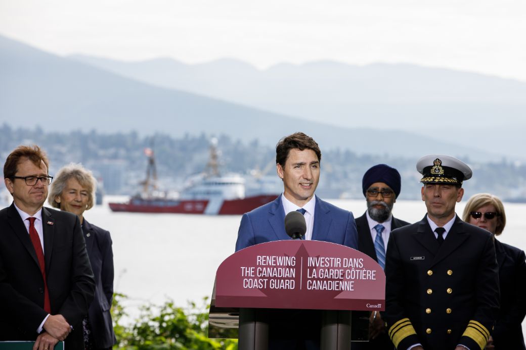 Prime Minister Trudeau speaks to the media about the future of the ...