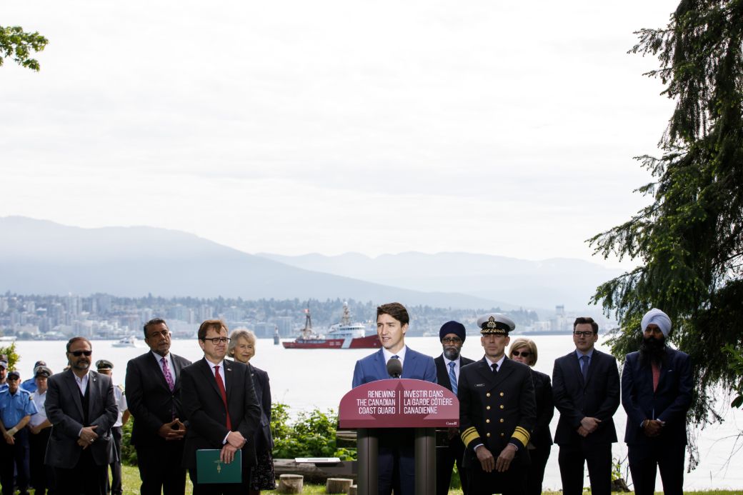 Prime Minister Trudeau speaks to the media about the future of the ...
