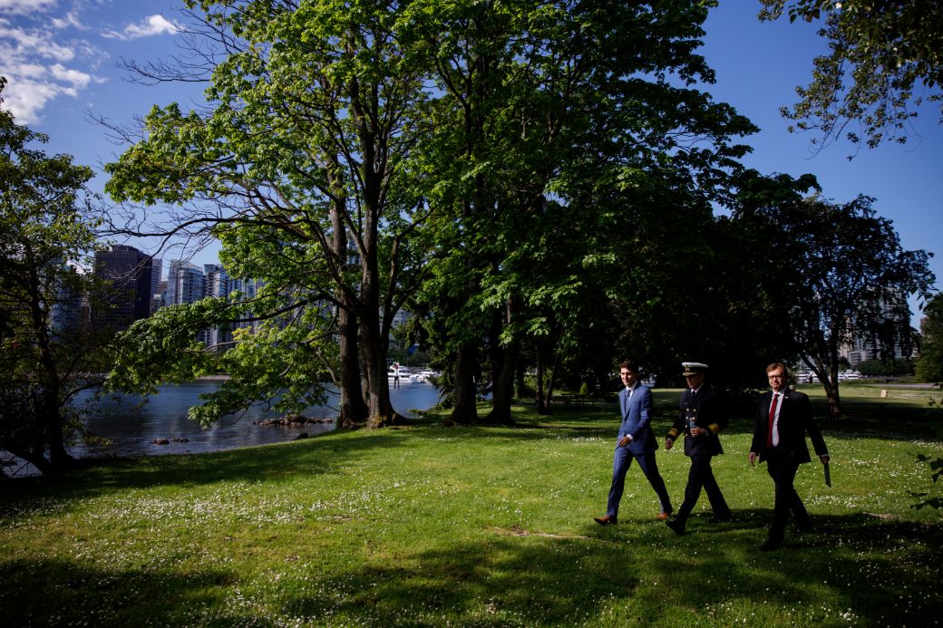 Prime Minister Trudeau speaks to the media about the future of the ...