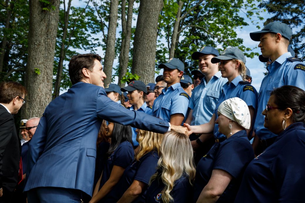 Prime Minister Trudeau speaks to the media about the future of the ...