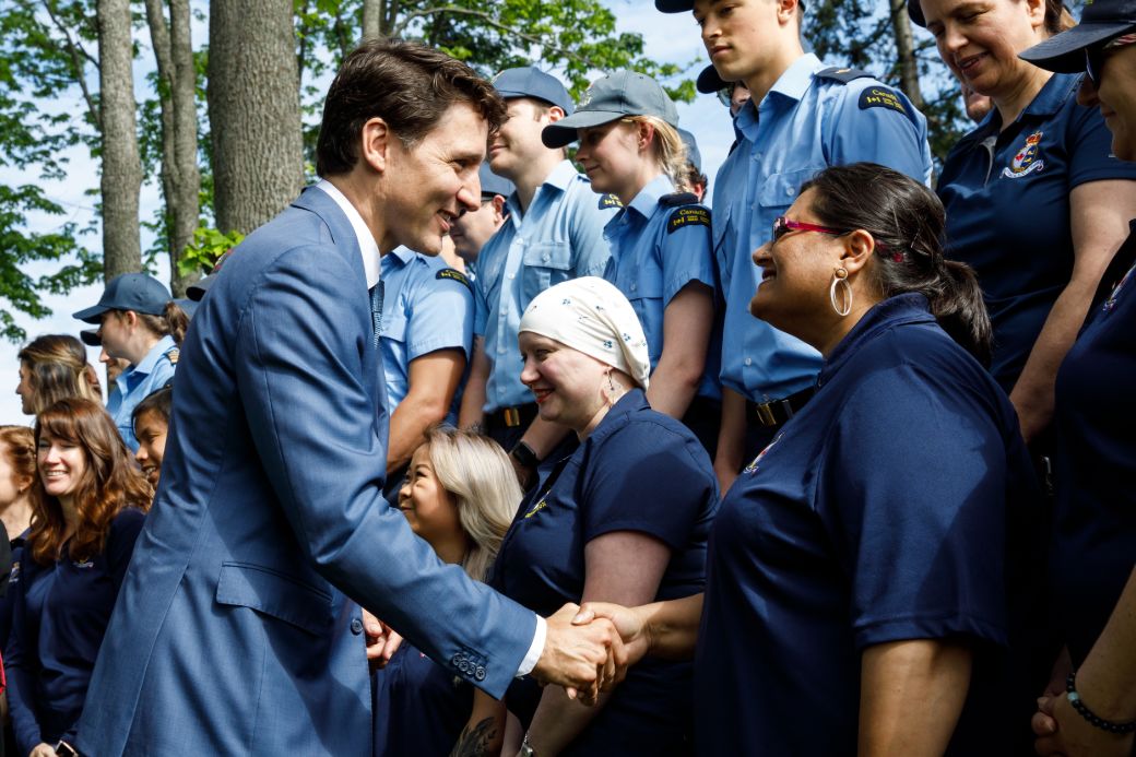 Prime Minister Trudeau speaks to the media about the future of the ...