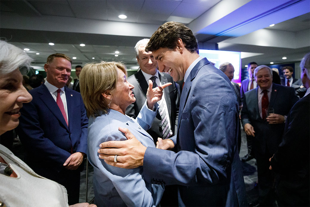 Prime Minister Justin Trudeau speaks at a Montreal Council on Foreign ...