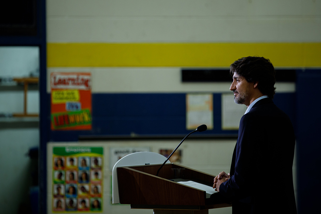 Prime Minister Trudeau meets with teachers and families to discuss the ...