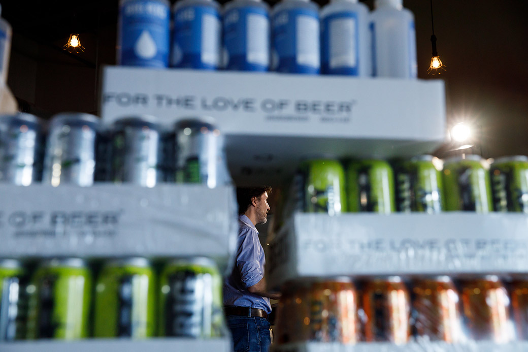 Prime Minister Trudeau visits Big Rig Brewery