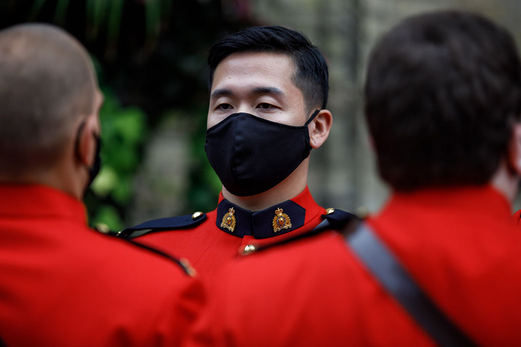 PM Trudeau and Sophie Grégoire Trudeau attend the State Funeral of the Right Honourable John N ...