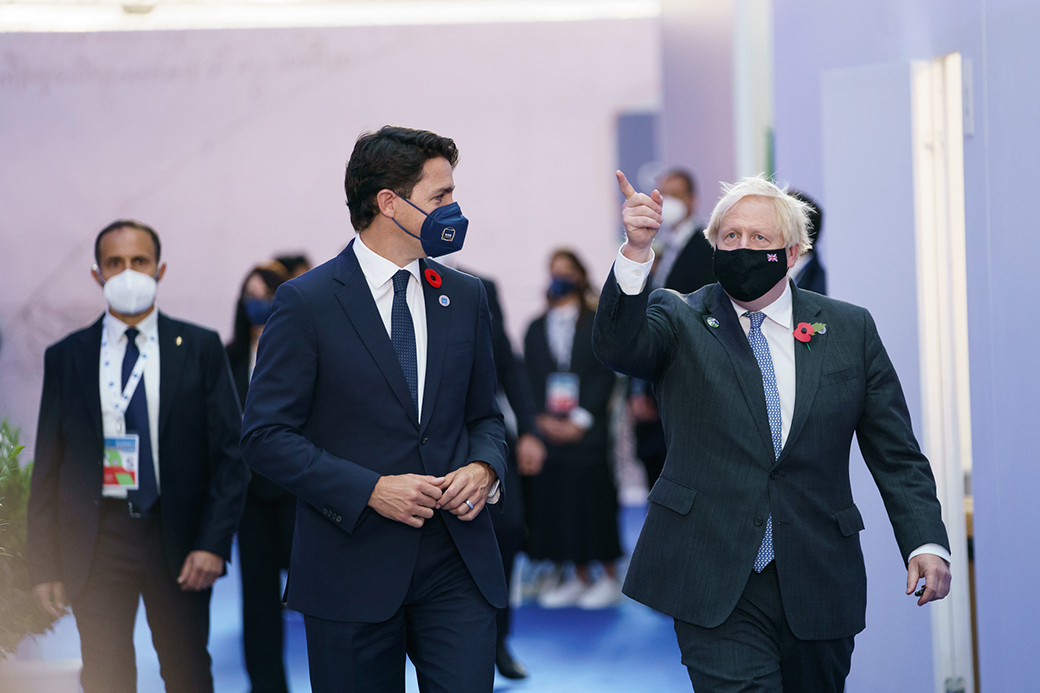 Prime Minister Justin Trudeau attends the G20 Leaders’ Summit in Italy ...